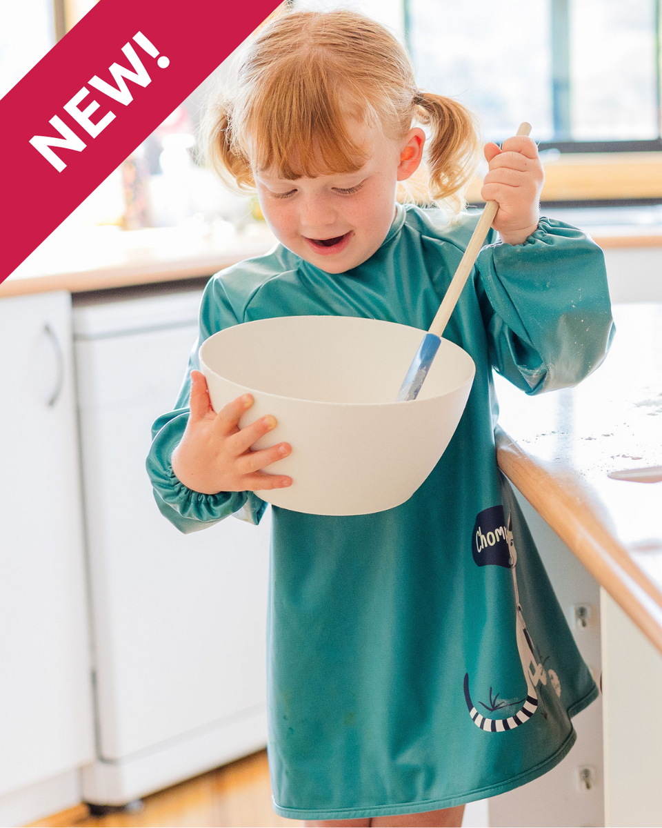 Messy Mealtime (Preschool) Smock Bib: 2-5yrs – Little Chomps